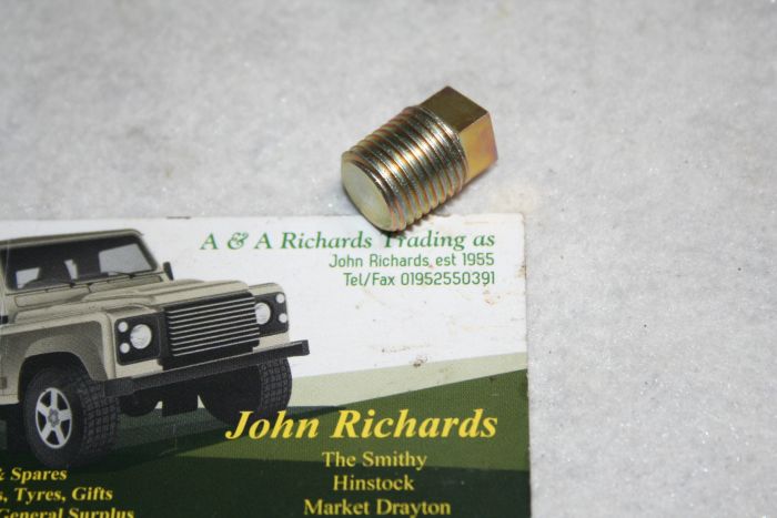 Land Rover Oil Level Plug Various Applications 3290