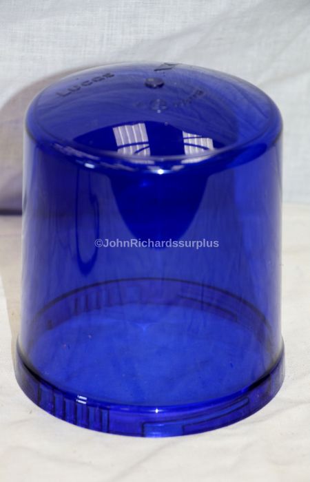 Lucas Blue Rotating Beacon Lamp Lens 60841645 60840628 0087719