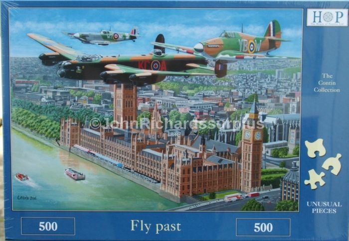 Fly Past 500 Piece Jigsaw Puzzle Battle of Britain Memorial Flight