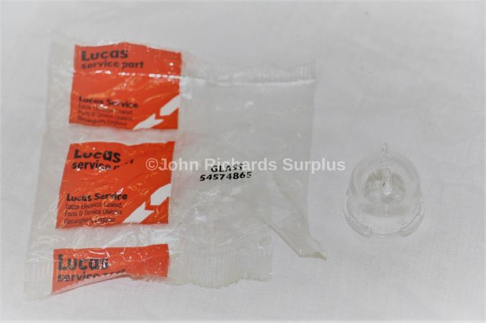 Lucas Glass Number Plate Lamp Lens 54574865