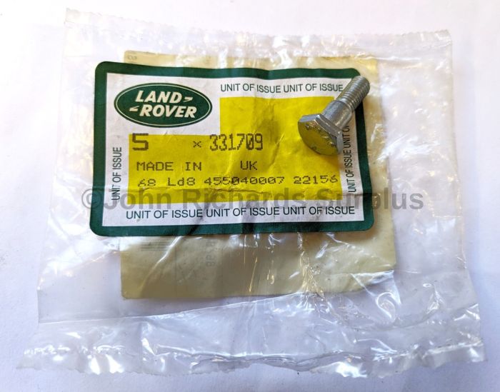 Land Rover Seat Back Bolt 331709
