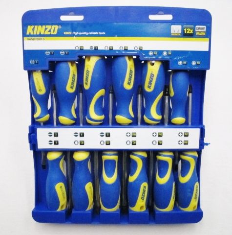 Kinzo 12 Piece Screwdriver Set