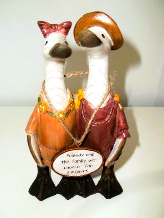 Shudehill Duck Friends Figurine with Friend Message 85072