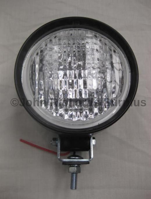 Halogen worklamp with 12v 55w H3 bulb