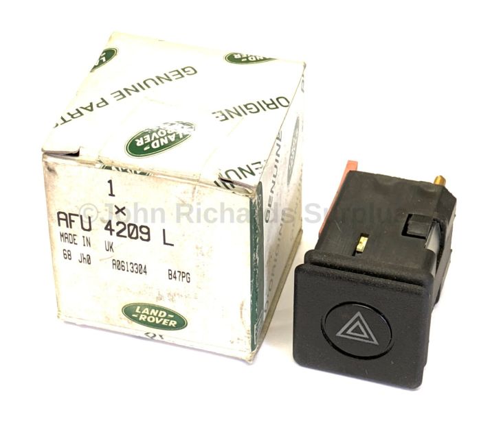 Land Rover Hazard Warning Switch AFU4209L