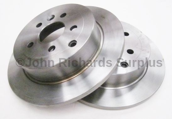 Land Rover Rear Solid Brake Disc Pair LR001018