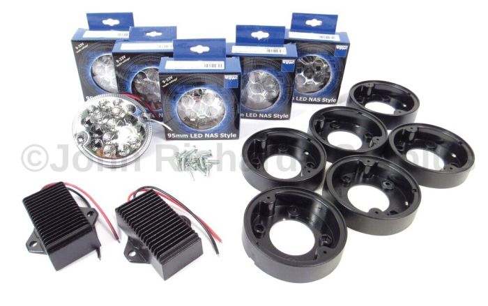 Land Rover NAS LED Lamp Upgrade Kit - Clear DA1143CL