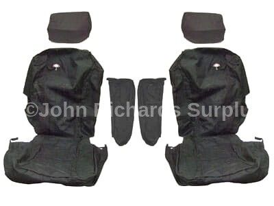 Land Rover Discovery 2 Waterproof Front Seat Cover Set DA2800BLACK