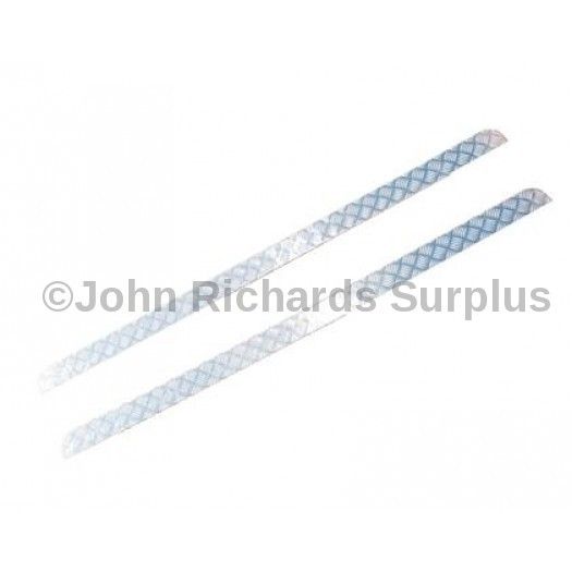 Defender 110 Pair of Aluminium Sill Chequer Plates DA4100 POA