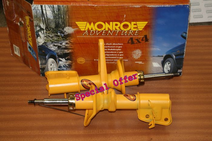 Land Rover Freelander 1 Monroe Adventure Gas Shock Absorber Pair Front ...