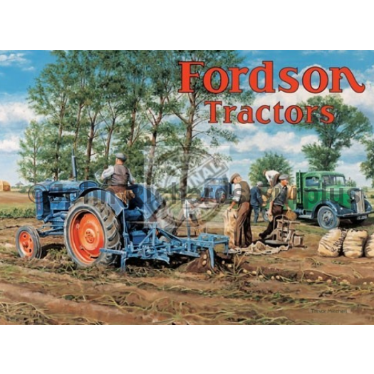 Large Metal wall sign Fordson Tractors