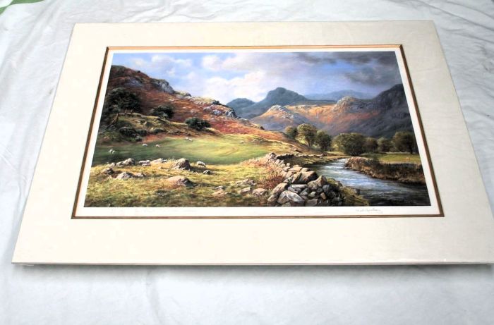 Limited Edition Print of 'The Beck Langdale Valley' by Paul Harley