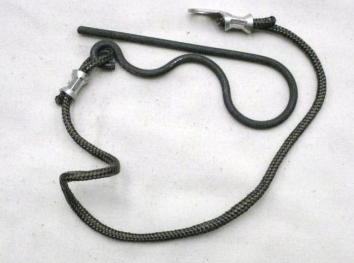 Military trailer hitch & leg safety pin 3.5 inch