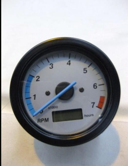 Electronic RPM counter & hour clock