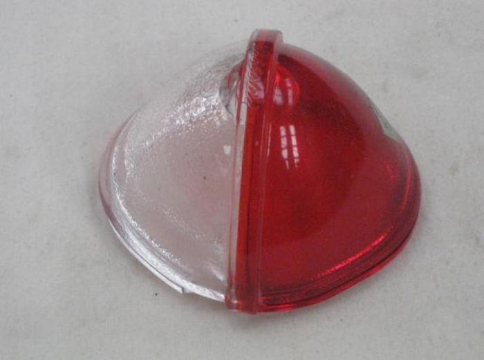 Rubbolite red & white marker lamp lens 1744