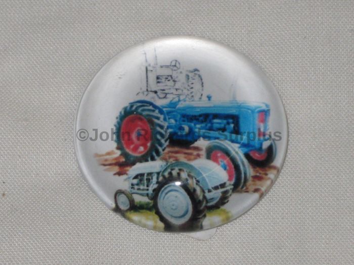 Vintage Tractor glass fridge magnet by Regency pack of 5 R36034T