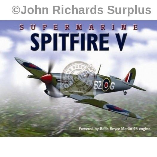 Large Metal wall sign Supermarine spitfire V