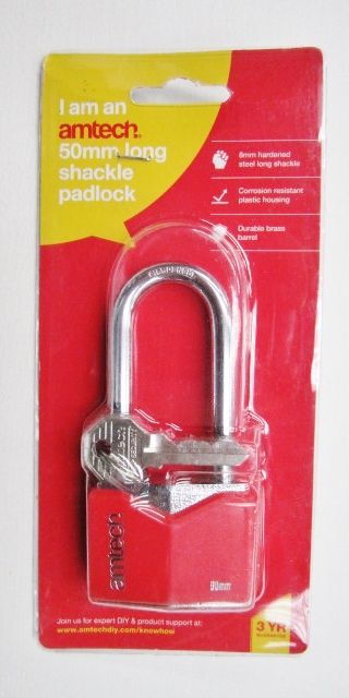 Amtech 50mm Padlock
