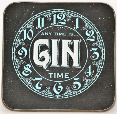 Gin Palace Drinks coaster 9cm x 9cm