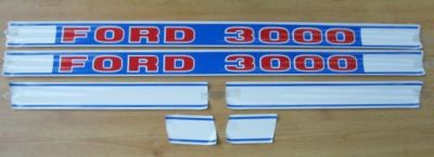 Ford 5000 Tractor Decal Set