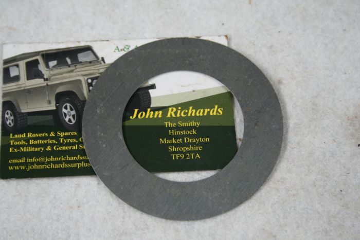 Land Rover Series Gearbox Intermediate Gear Shim 561197