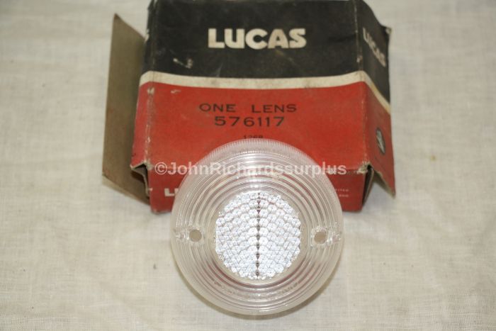 Lucas White Lamp Lens with Reflector 576117