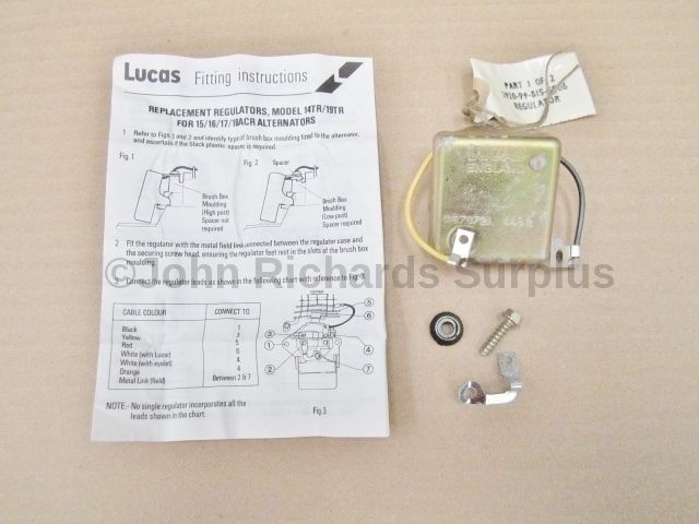 Lucas Alternator Regulator UCB100