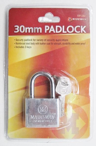 Marksman 30mm Padlock