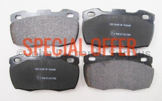 Land Rover Front Brake Pad Axle Set SFP000260