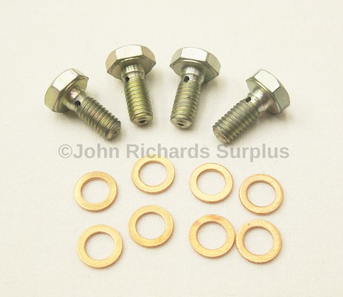 Land Rover TDi Injector Fuel Return Pipe Banjo Bolt Kit STC3297
