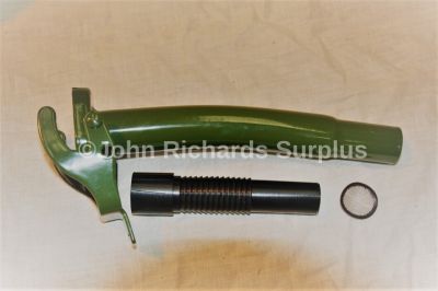 Jerry can spout with flexible nozzle