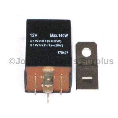 Land Rover Series 12V Flasher Relay Unit 3 Pin 502096